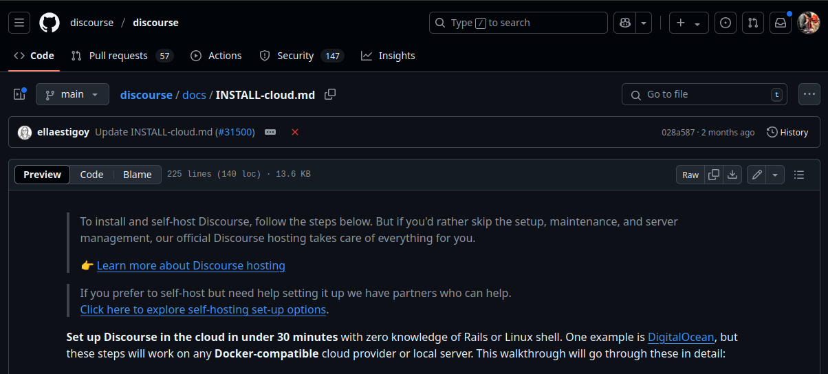 포럼을 만들었어요
